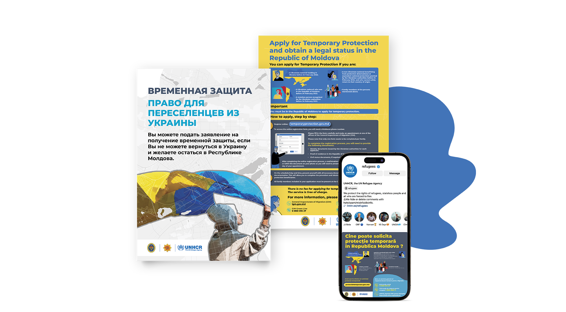 UNHCR Moldova – Ukrainian refugees campaign - Phoenix Design Aid